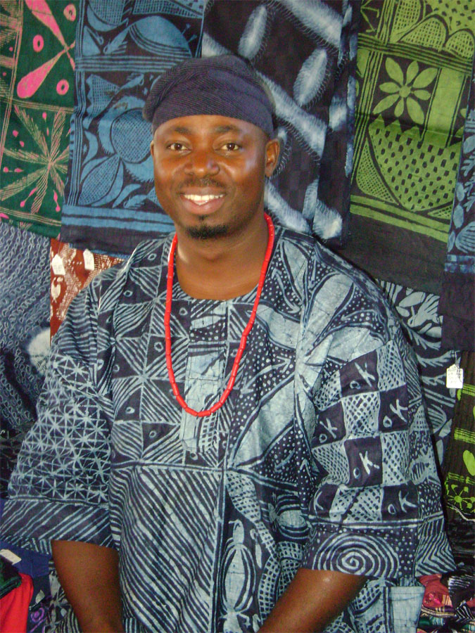 Adire Eleko with Yoruba Indigo - Praxis Integrated Fiber Workshop