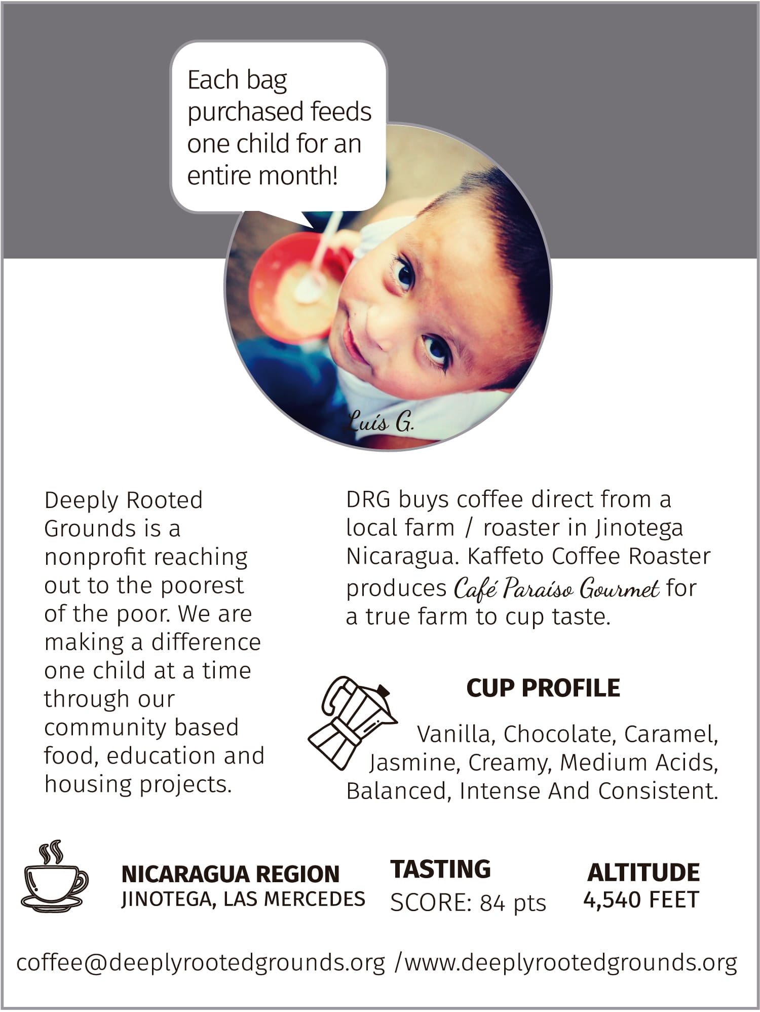 Deeply Rooted Grounds- Coffee - Deeply Rooted Grounds, Inc.