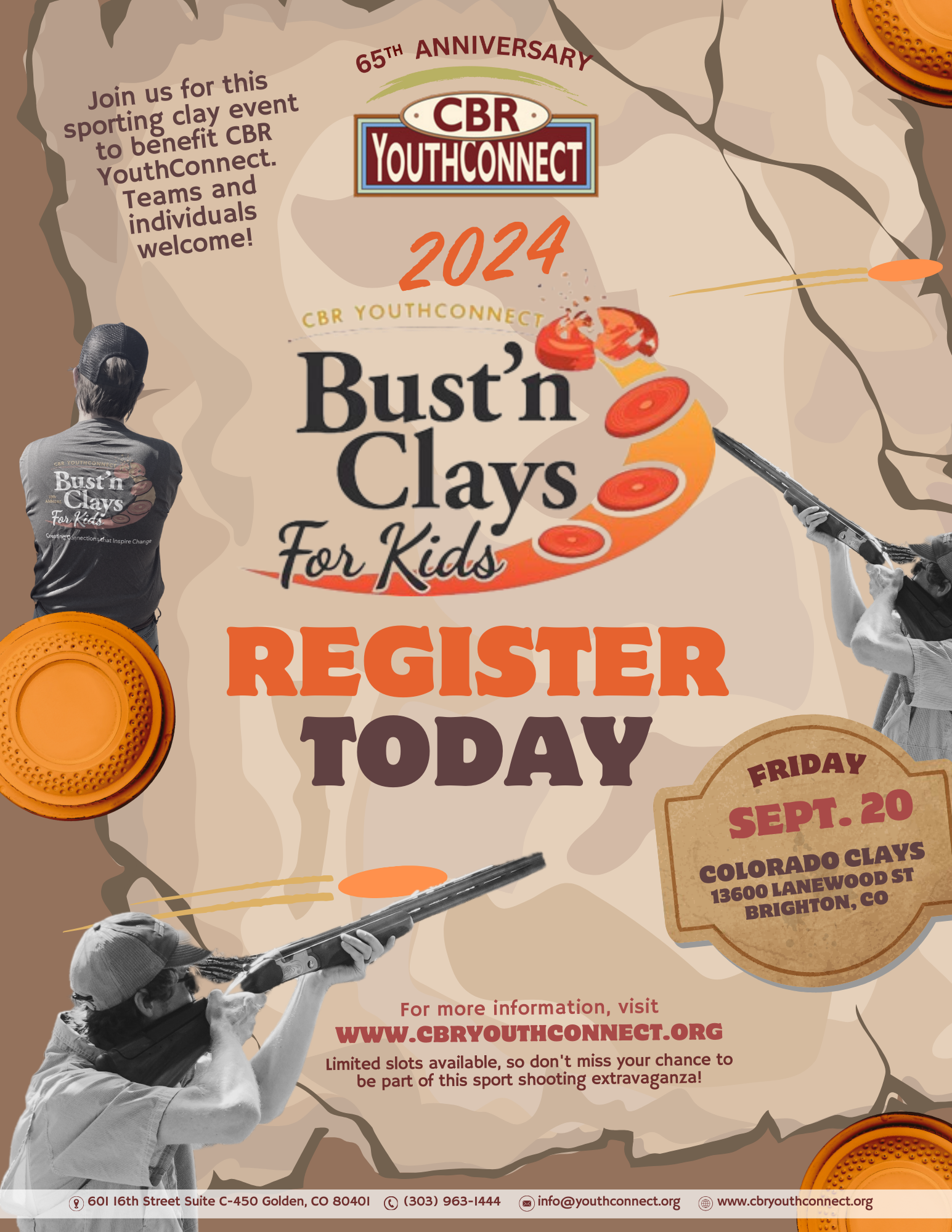 14th Annual Bust'n Clays for Kids - CBR YouthConnect