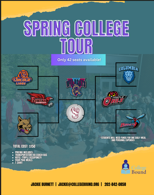 Spring College Tour 2024! - College Bound, Inc.