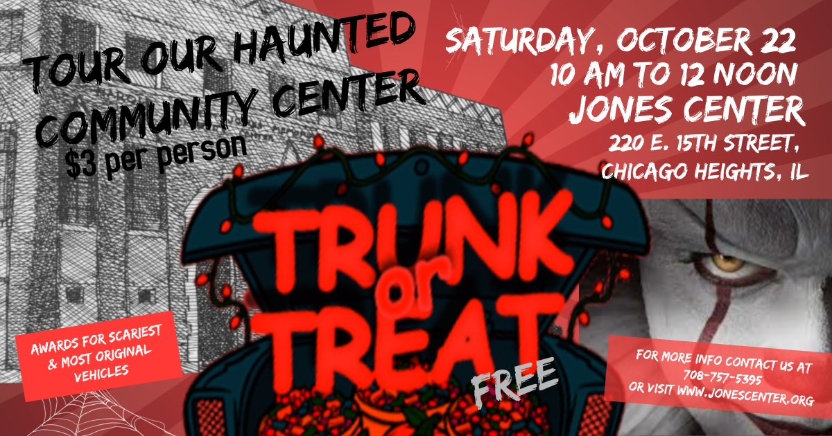 TRUNK OR TREAT 2022 - Harold Colbert Jones Memorial Community Center