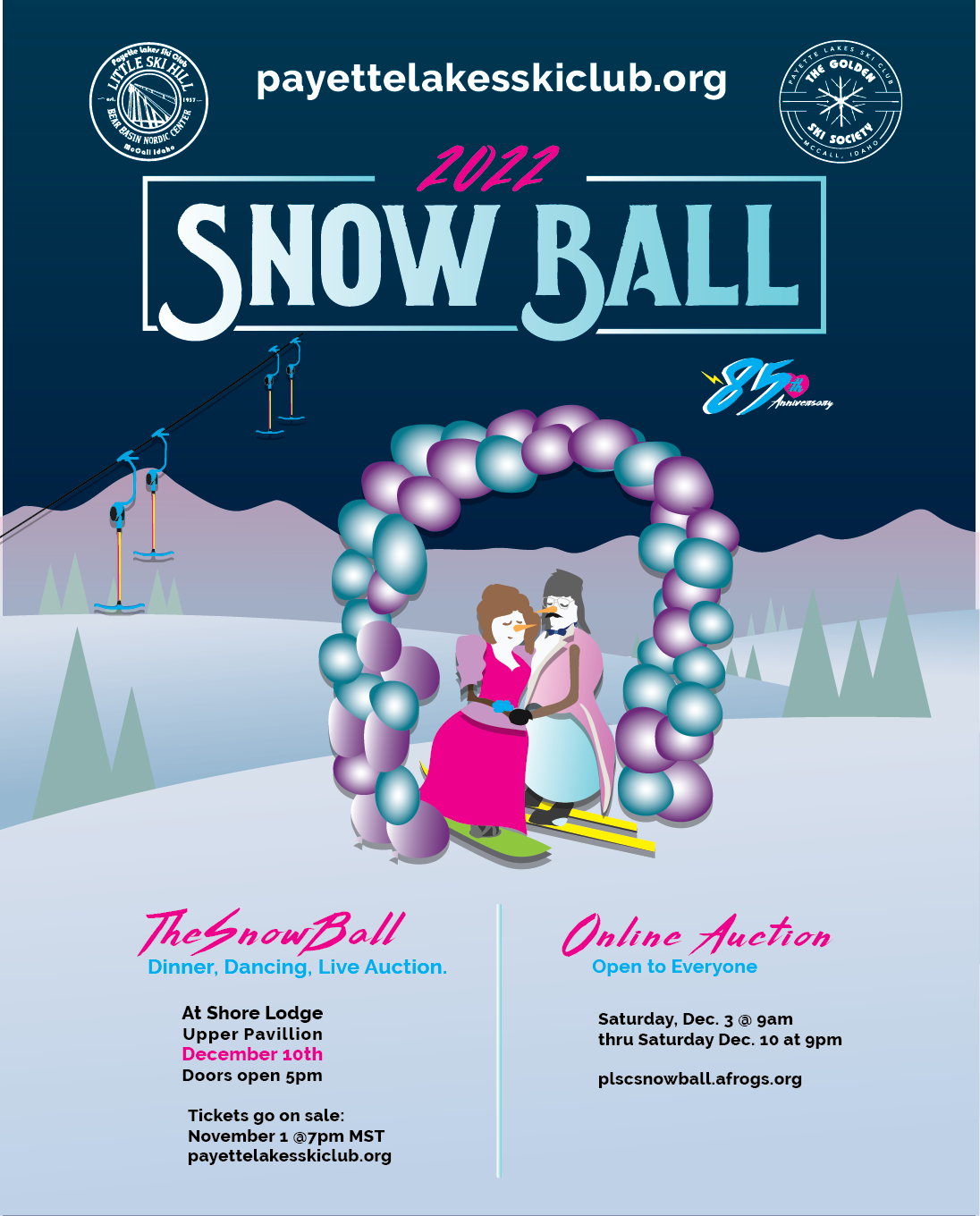 The Snow Ball 2022 - Payette Lakes Ski Club, Inc.