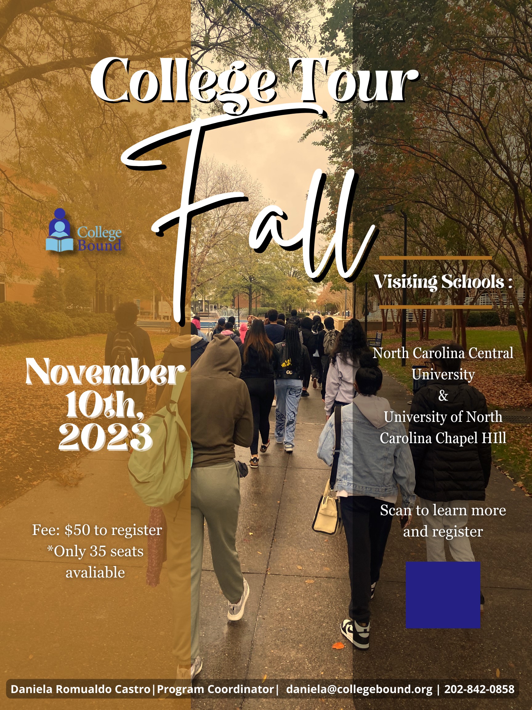 College Bound 2023 Fall College Tour - College Bound, Inc.