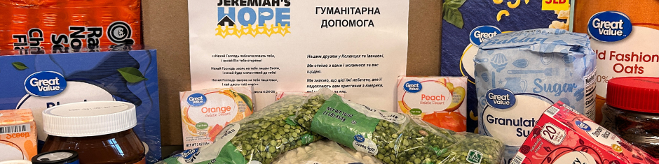 500 Food Aid Boxes for Ukraine - Spring 2023 - Jeremiah's Hope, Inc.