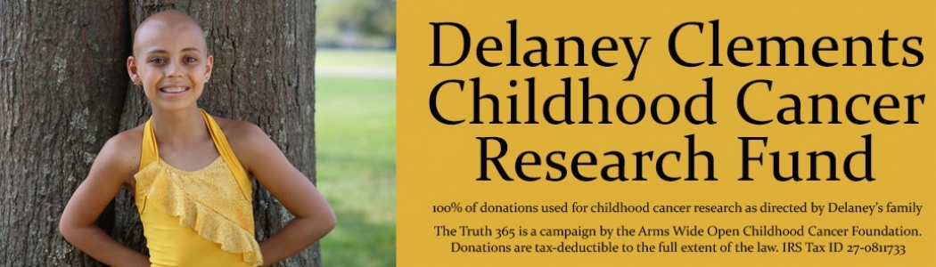 Delaney Clements Childhood Cancer Research Fund - Arms Wide Open ...