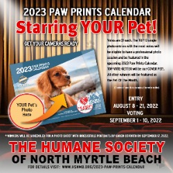 2023 Pet Calendar Voting - The Humane Society of North Myrtle Beach, Inc.