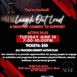 LAUGH OUT LOUD COMEDY FUNDRAISER - Active Plus