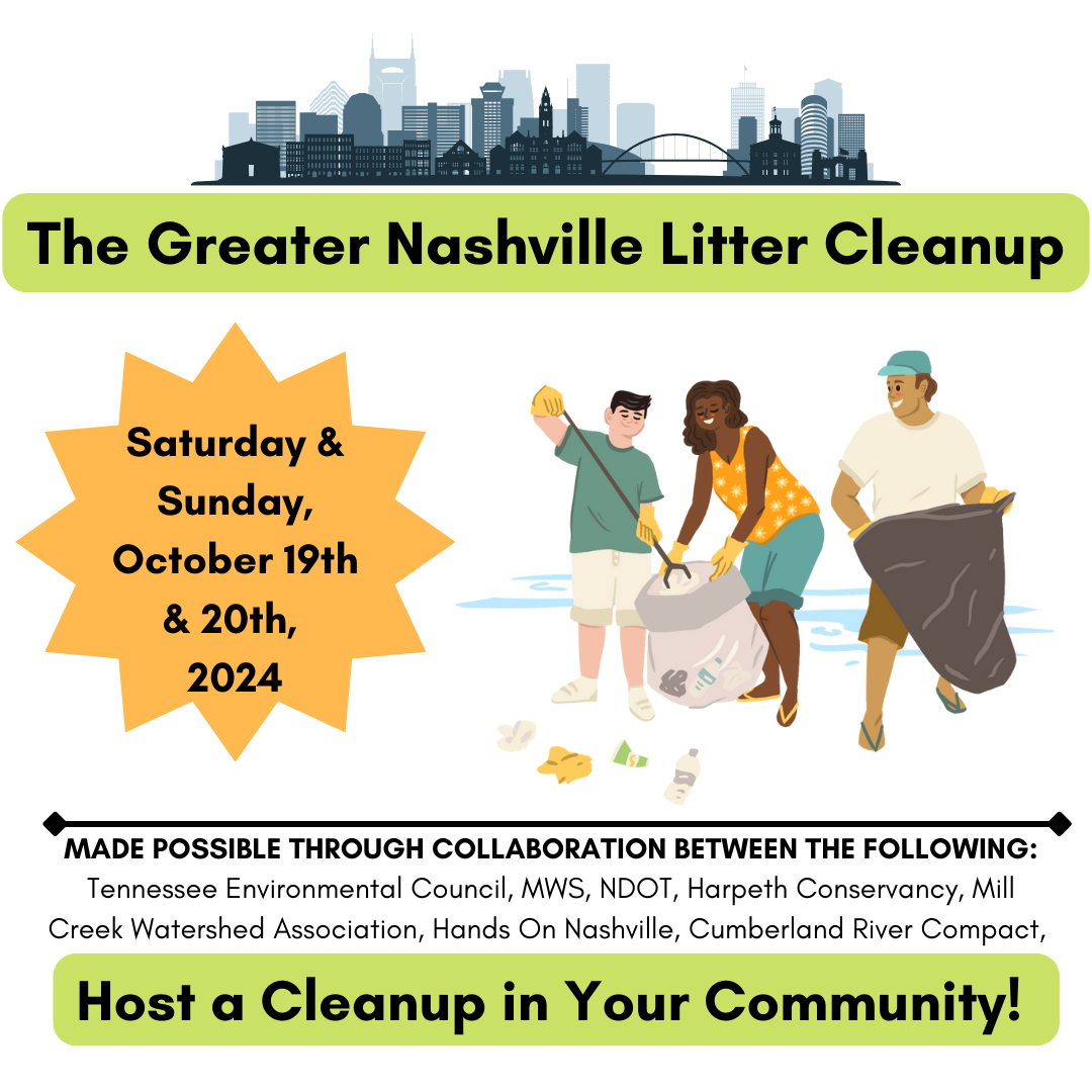 Sponsor Greater Nashville Litter Cleanup 2024 - Tennessee Environmental ...