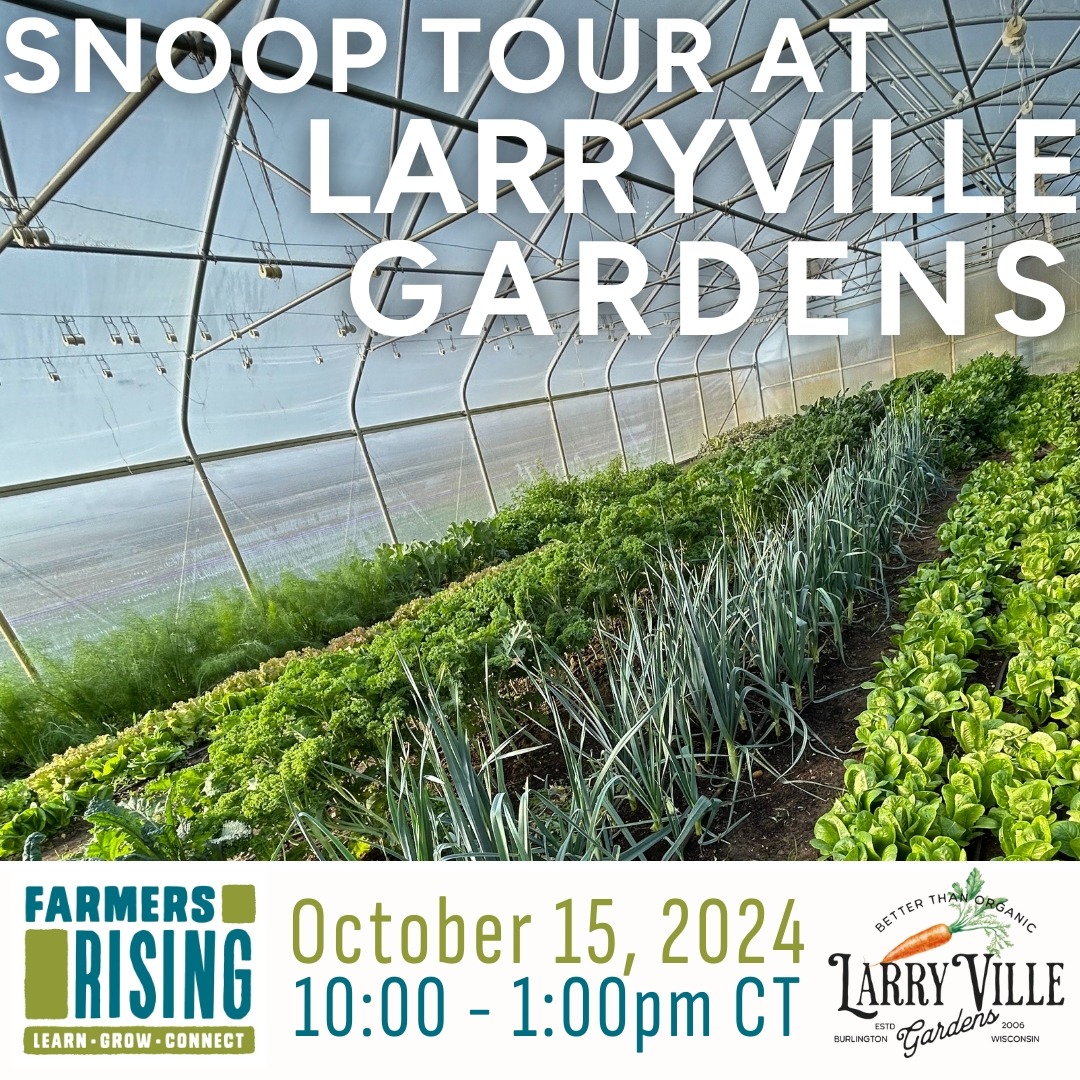 Snoop Tour at LarryVille Gardens - Angelic Organics Learning Center dba ...