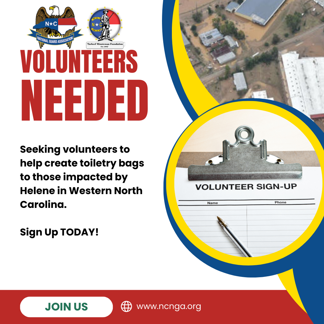 Helene Volunteer Sign Up - North Carolina National Guard Association