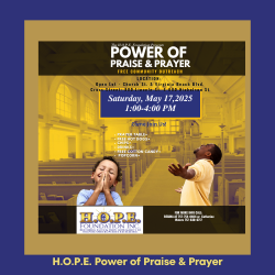 H.O.P.E. Power of Praise & Prayer - H.O.P.E. Foundation, Inc.