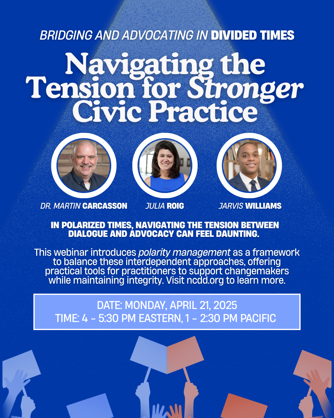 Bridging and Advocating in Divided Times - The National Coalition for ...