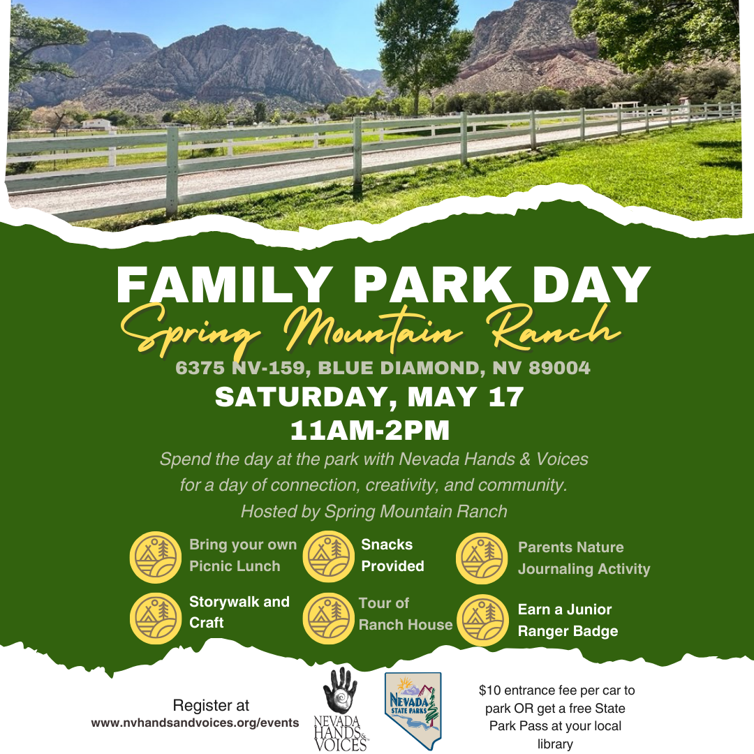 Family Park Day - Spring Mountain Ranch - Nevada Hands & Voices